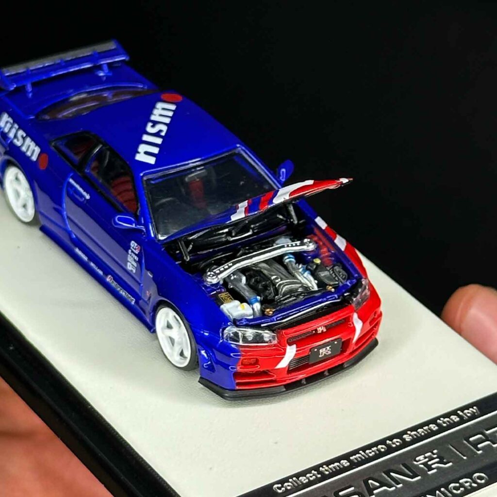 Time Micro 1:64 Nissan Skyline GT-R R34 Z-Tune - Minigarage