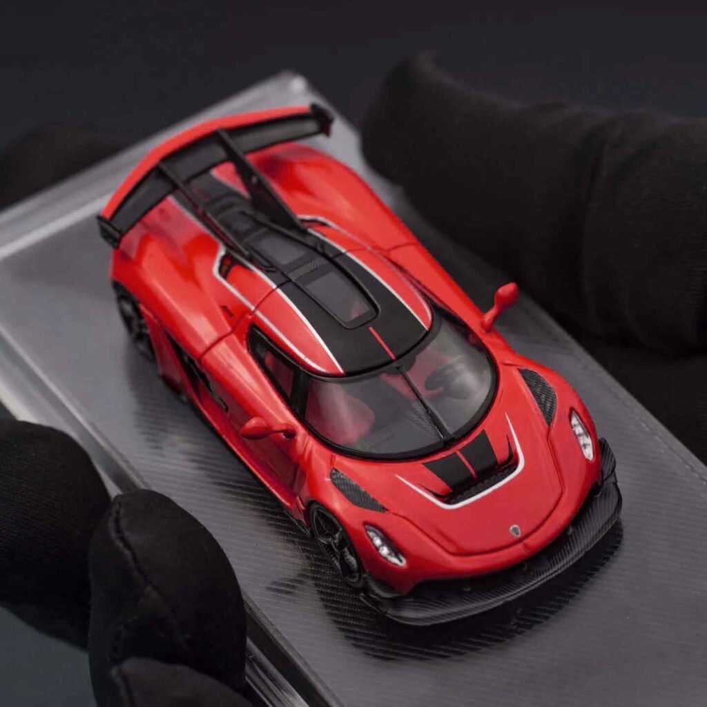 CM Model Koenigsegg Jesko Red – 1:64 Diecast Hypercar