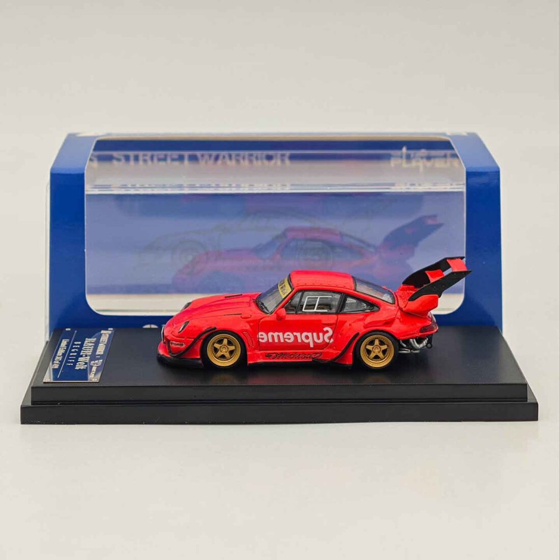 STREET WEAPON 1:64 RWB 993 Supreme High Wing Diecast