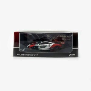 CM Model 1:64 McLaren Senna GTR White Red | Diecast